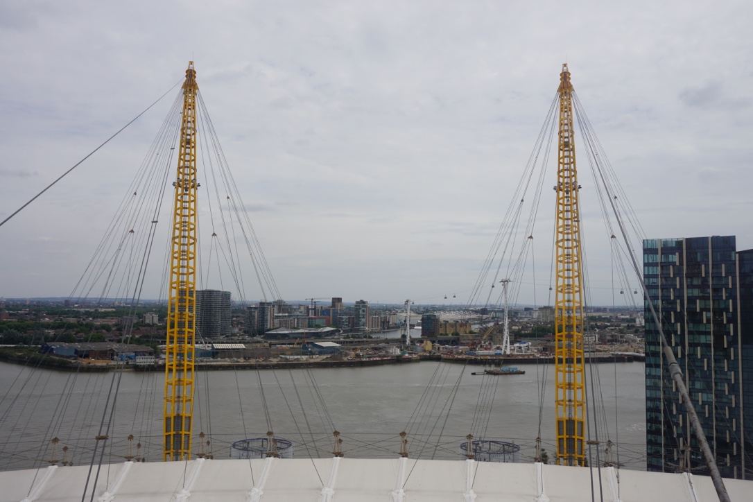 Visiter Londres : au sommet de l’O2 arena – Where is Marion