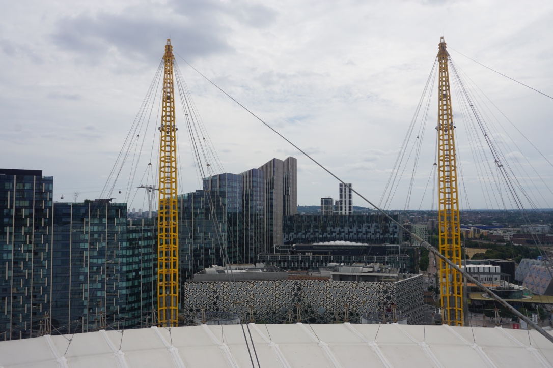 Visiter Londres : au sommet de l’O2 arena – Where is Marion